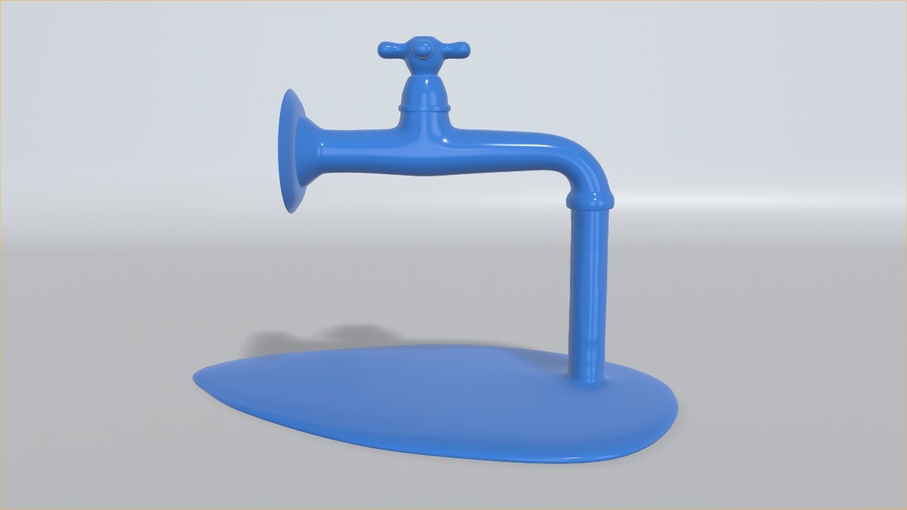3D water tap printing model - TurboSquid 1268125