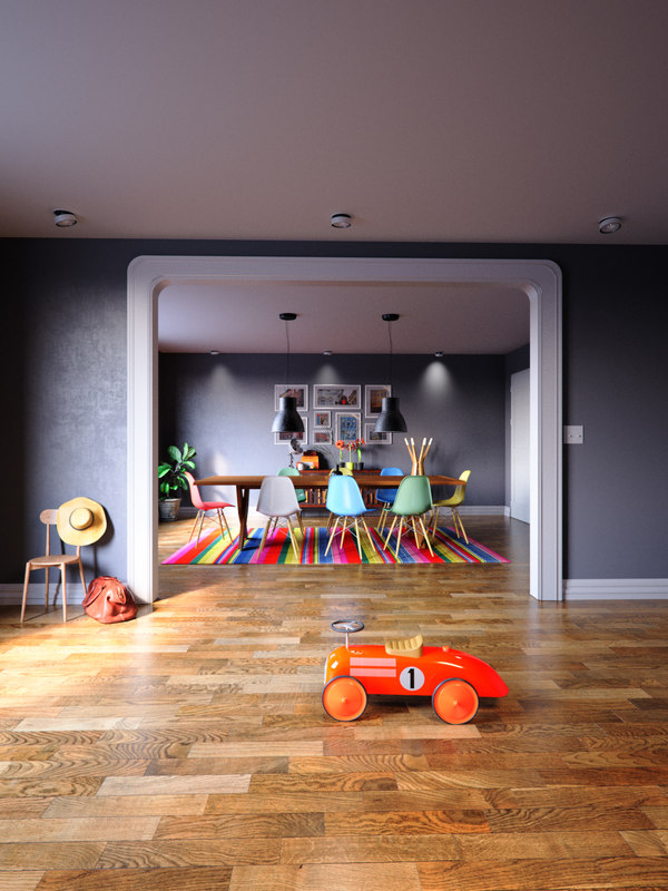 Interior scene fstorm 3D - TurboSquid 1268465