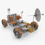 3d model of lunar roving vehicle