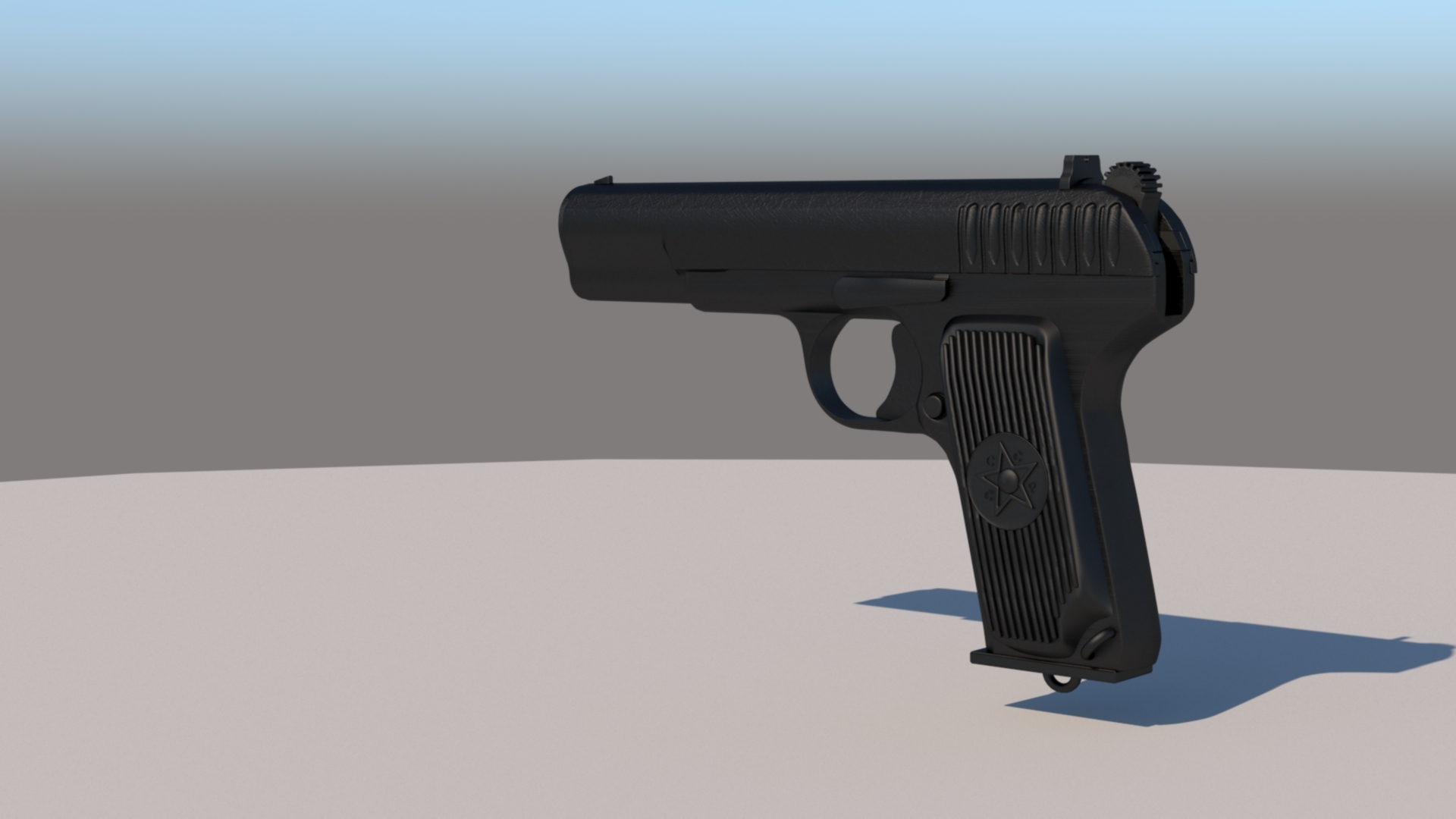 Gun cccp 3D model - TurboSquid 1268665