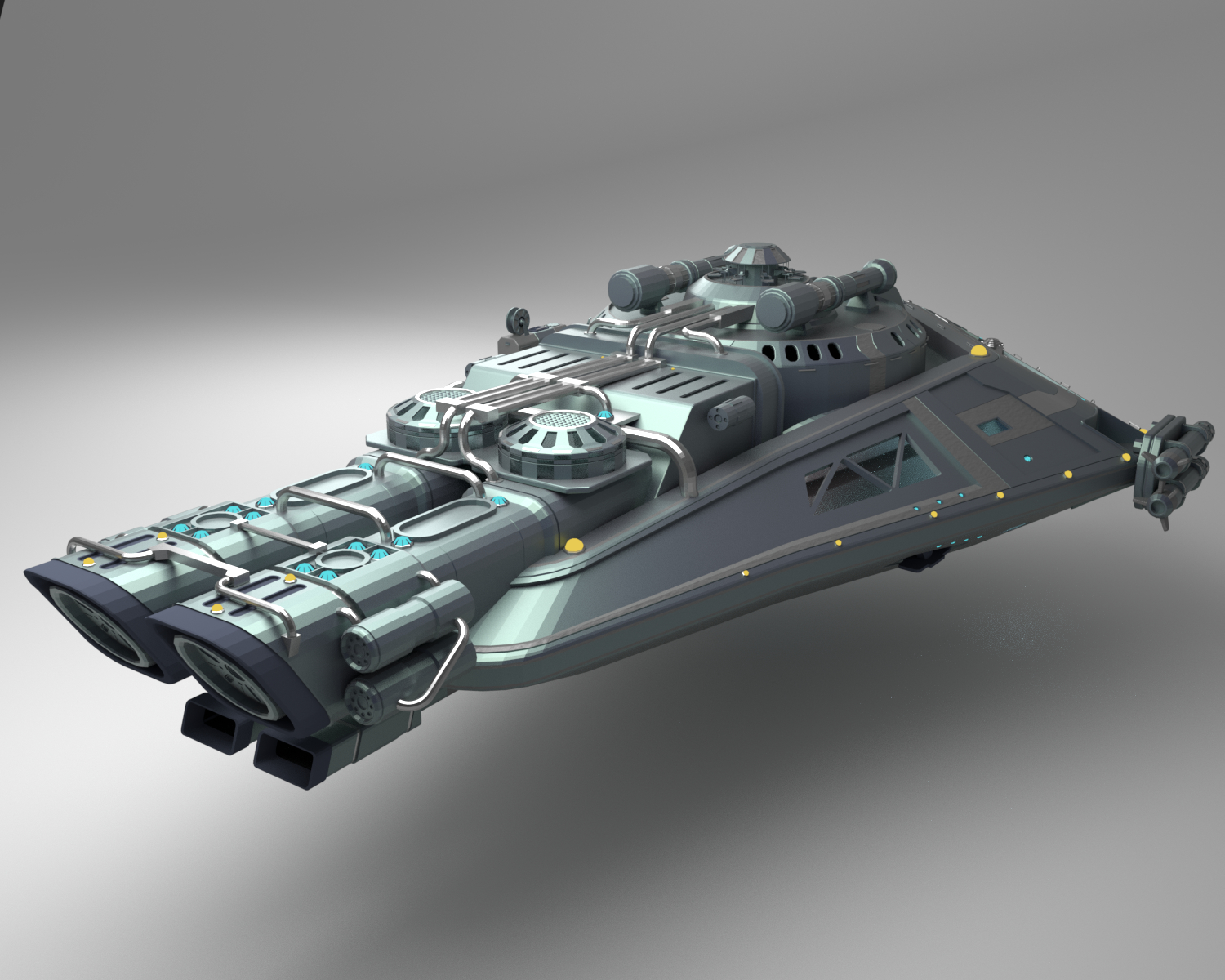 modèle 3D de Vaisseau spatial gratuit - TurboSquid 1268732