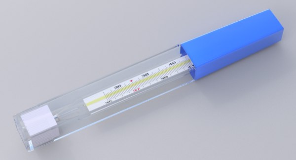 3D medical thermometer model - TurboSquid 1269041