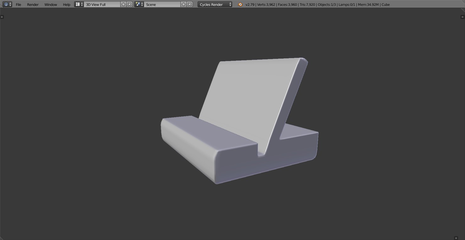 Phone holder 3D model - TurboSquid 1269409