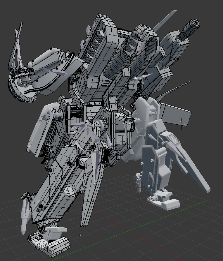 Metal gear rex robot 3D - TurboSquid 1269411
