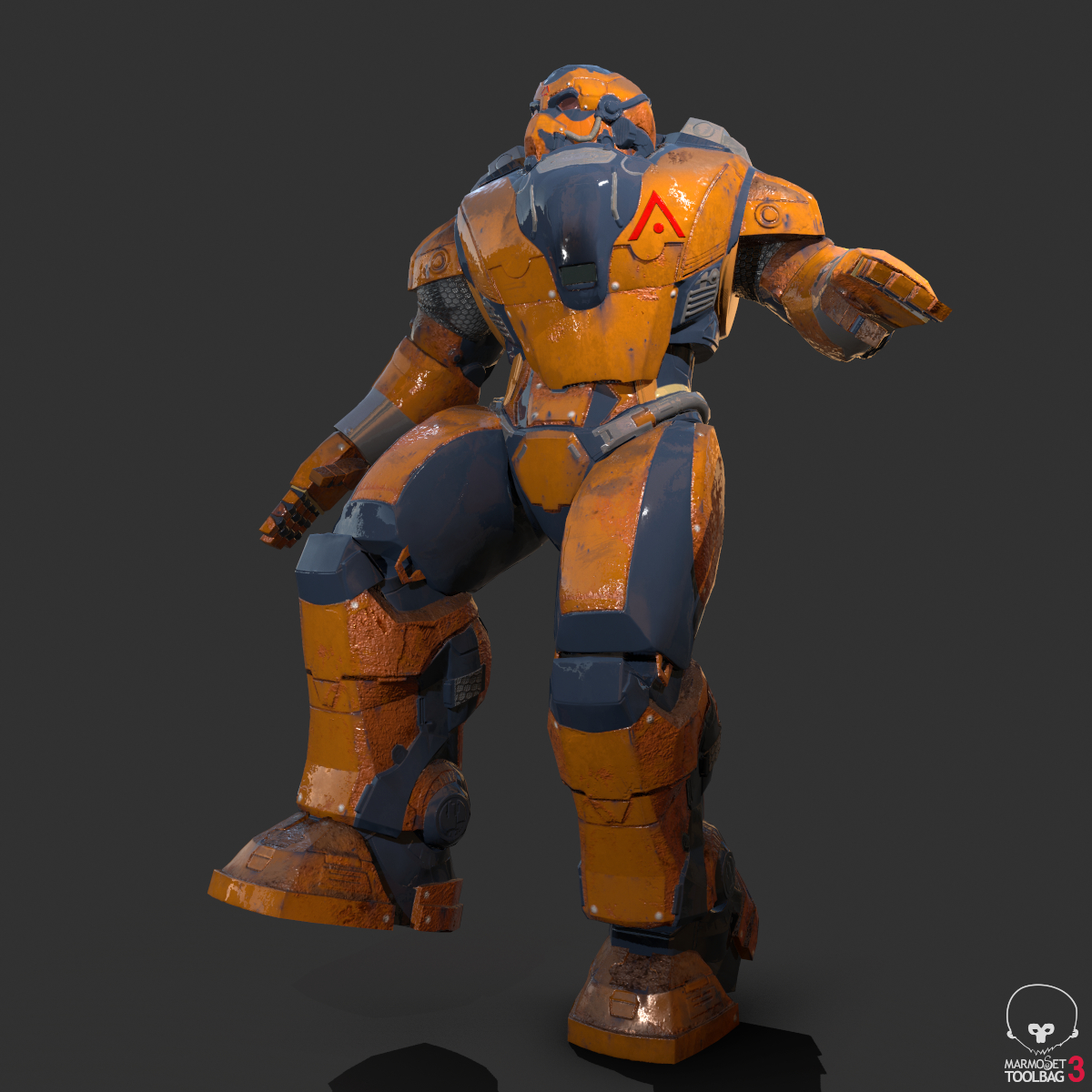 3D robot pbr metal - TurboSquid 1269510