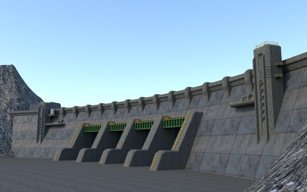Dam 3D Models for Download | TurboSquid