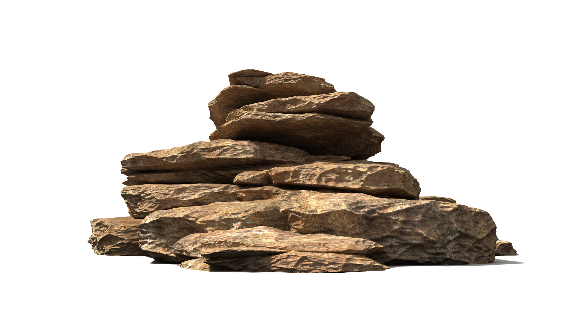 Rock pile sandstone limestone 3D model - TurboSquid 1269704