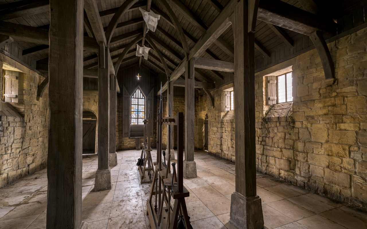 Medieval weapon rack 3D model - TurboSquid 1269896