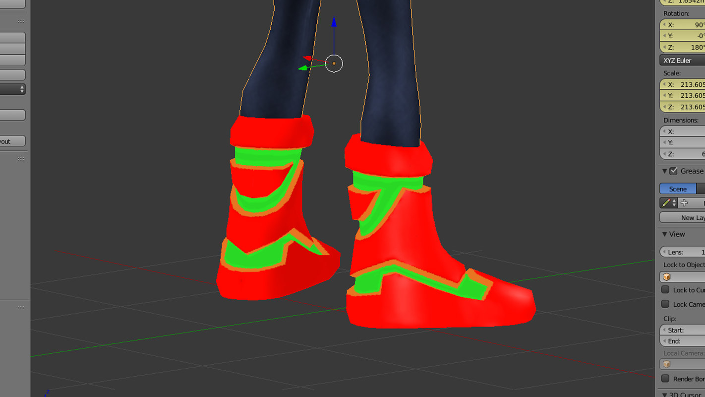 Rocket boots sci fi 3D model - TurboSquid 1269911