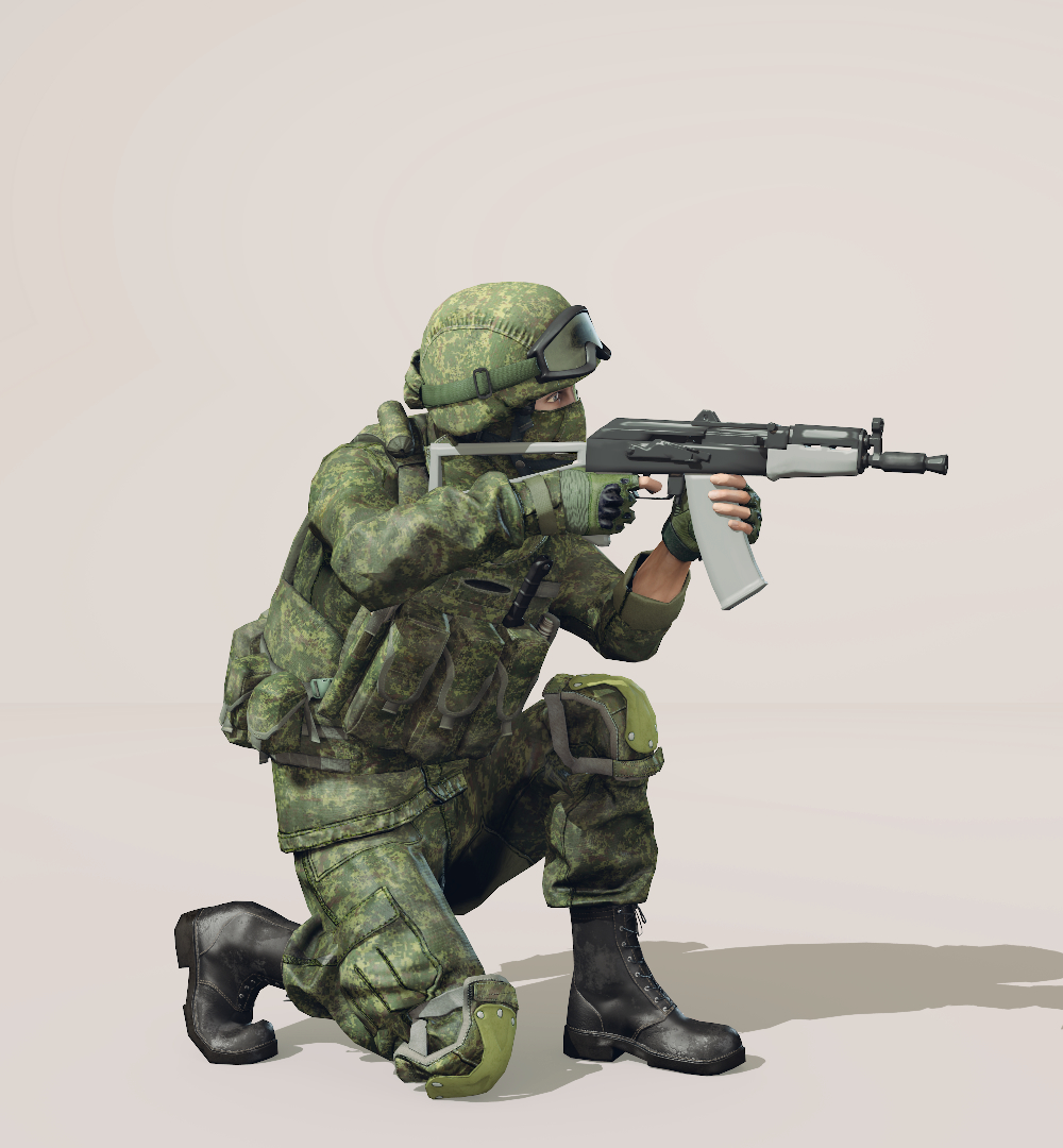 3D soldier games model - TurboSquid 1270272