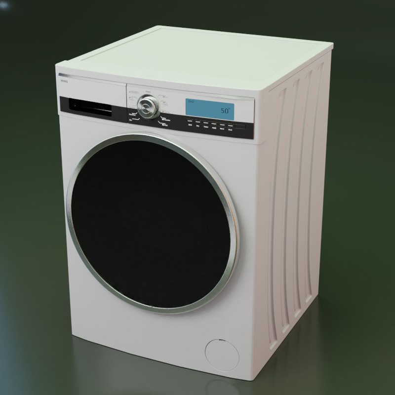 3D model washing machine - TurboSquid 1270289