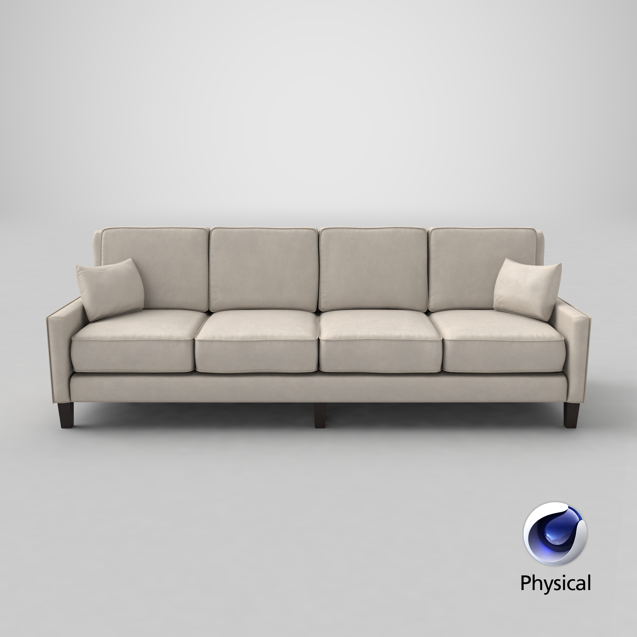 Classical-4-seater-sofa 3D - TurboSquid 1270362