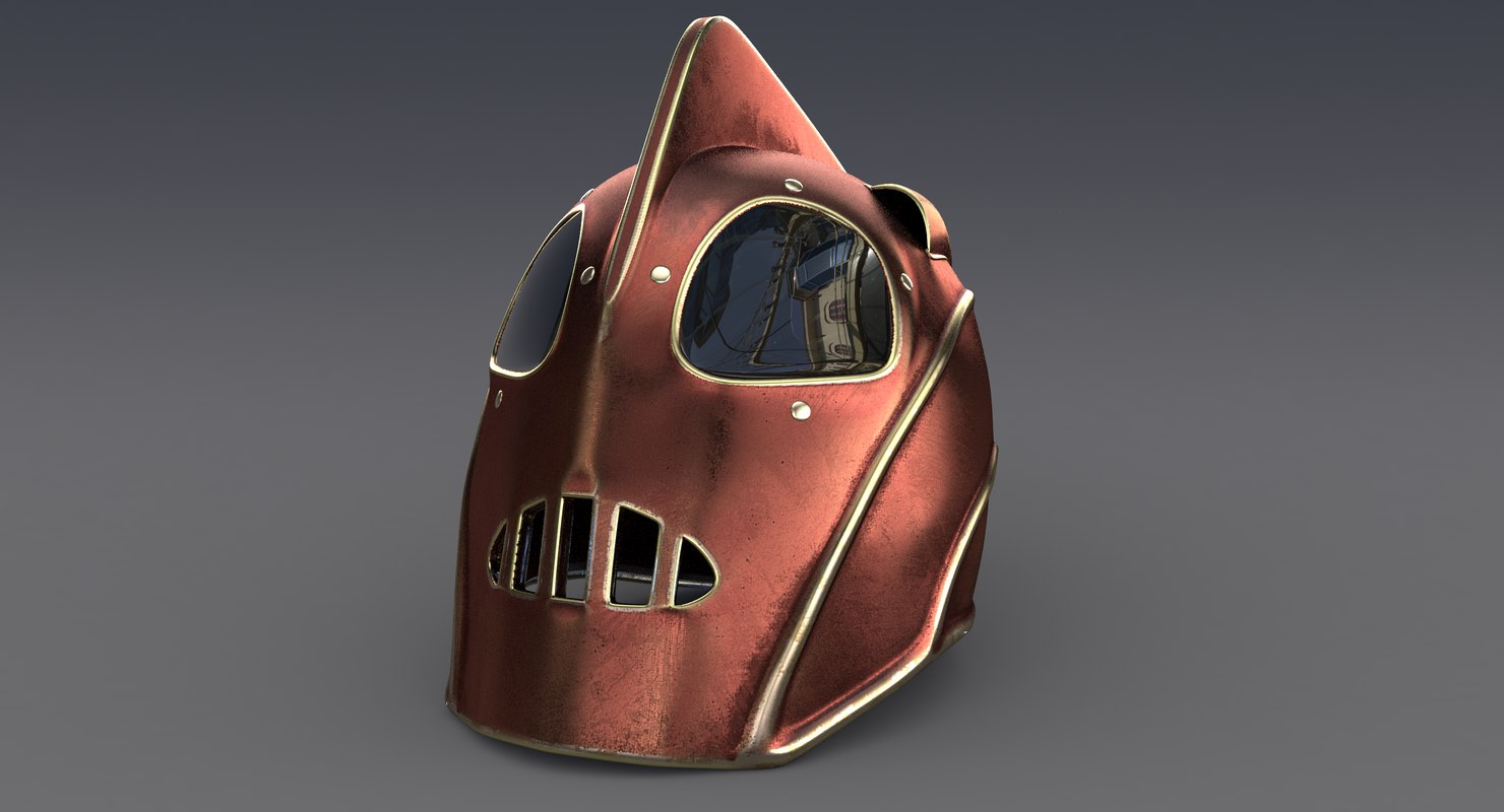 3D model helmet rocketeer - TurboSquid 1270417