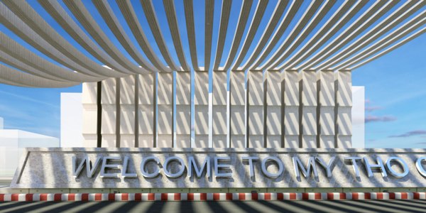 Welcome gate 3D model - TurboSquid 1270462