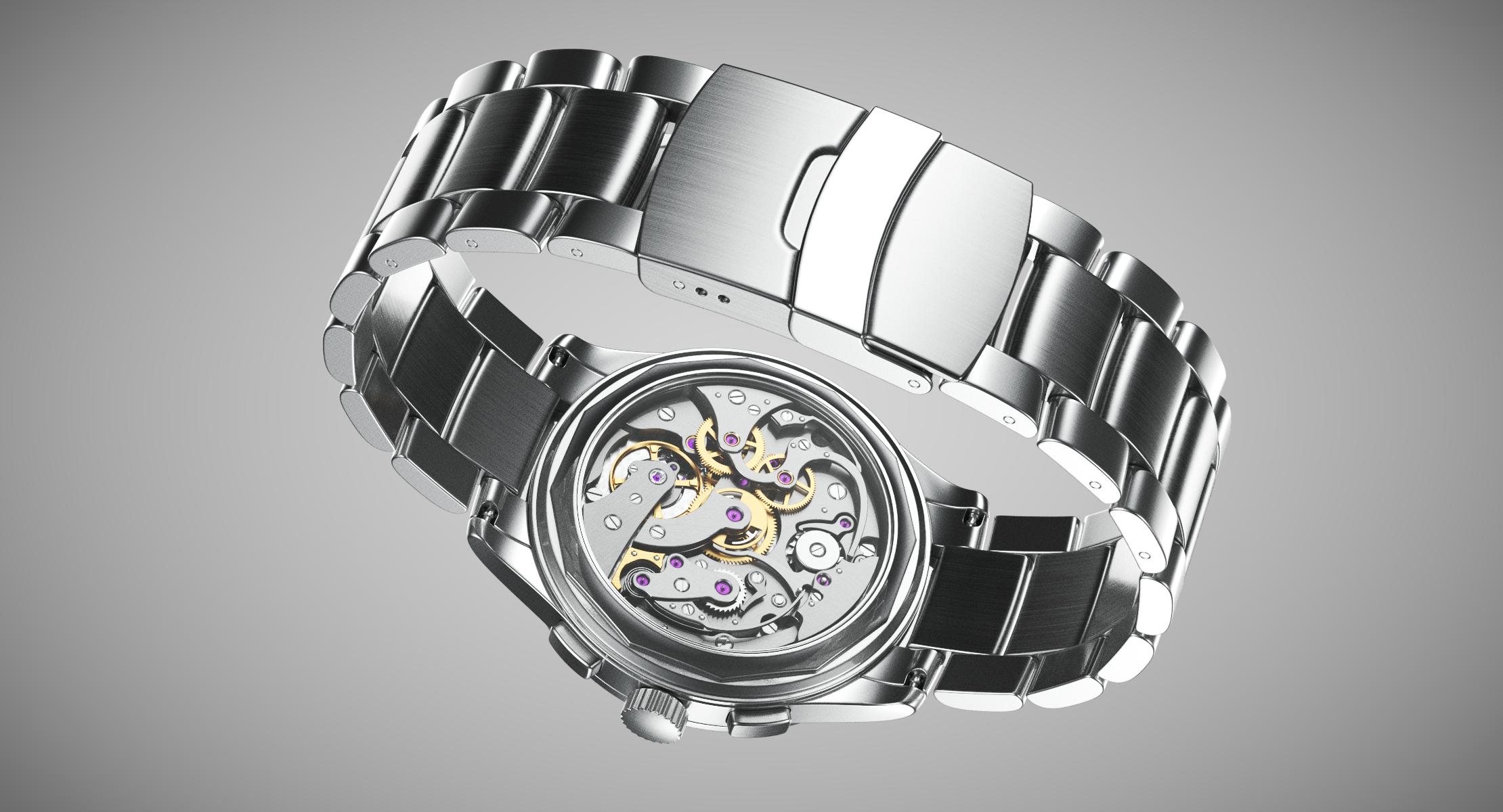 Luxury watch 3D model - TurboSquid 1270568