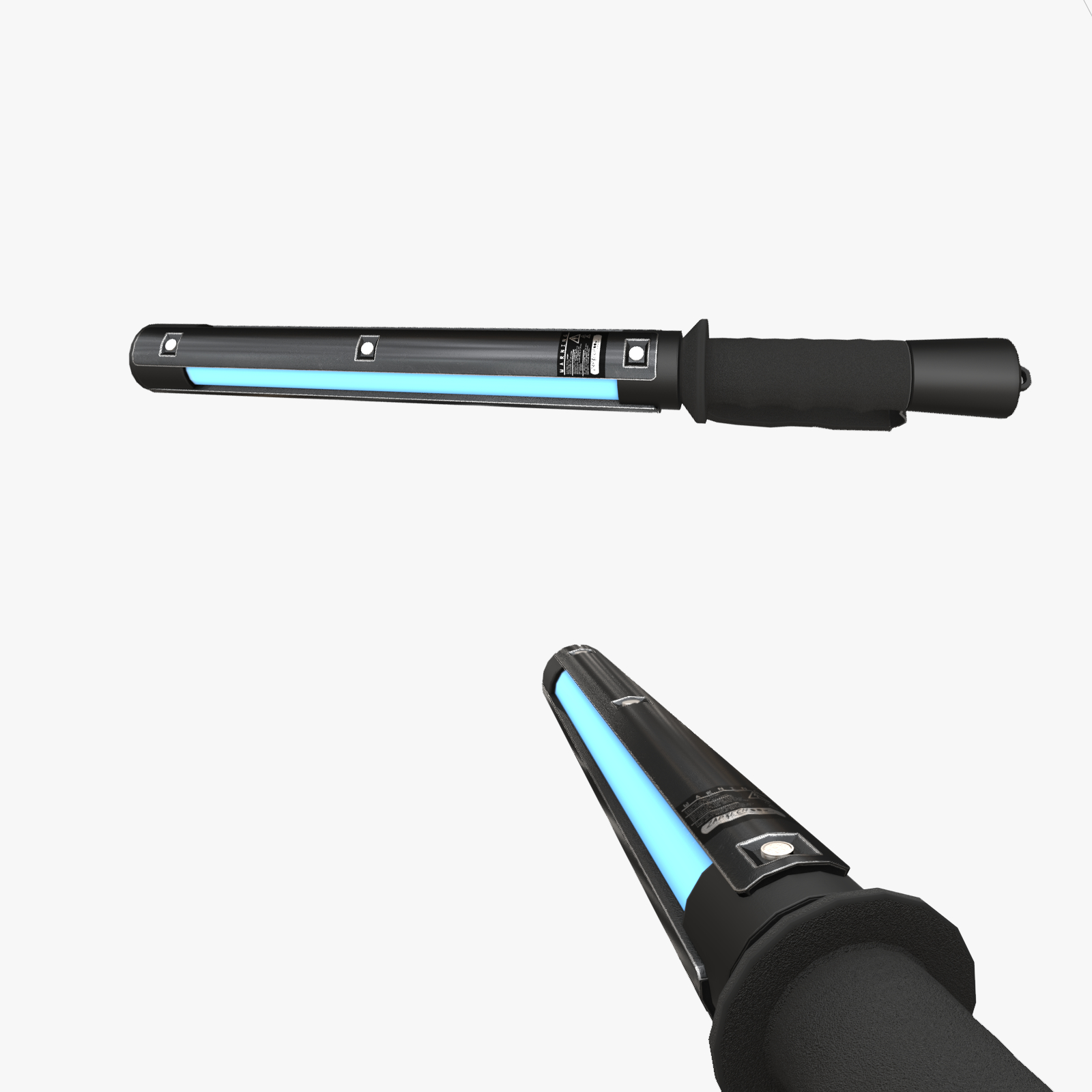 3D stun baton - TurboSquid 1270616