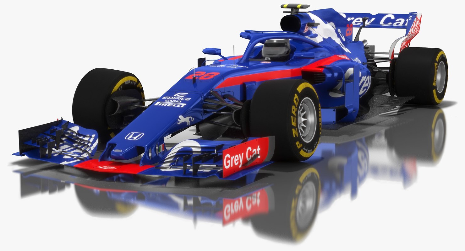 3D scuderia toro rosso str13 - TurboSquid 1270666