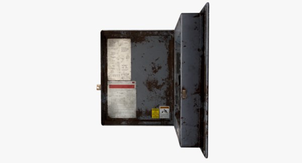 Low-poly fuse box pbr 3D - TurboSquid 1270677