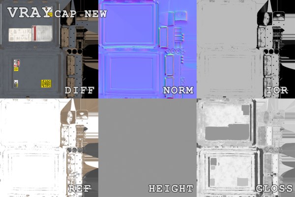 Low-poly fuse box pbr 3D - TurboSquid 1270677