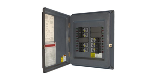Low-poly fuse box pbr 3D - TurboSquid 1270677