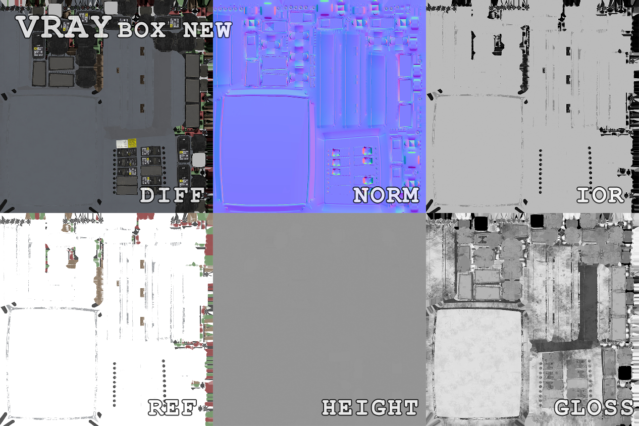 Low-poly fuse box pbr 3D - TurboSquid 1270677