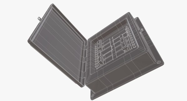 Low-poly fuse box pbr 3D - TurboSquid 1270677
