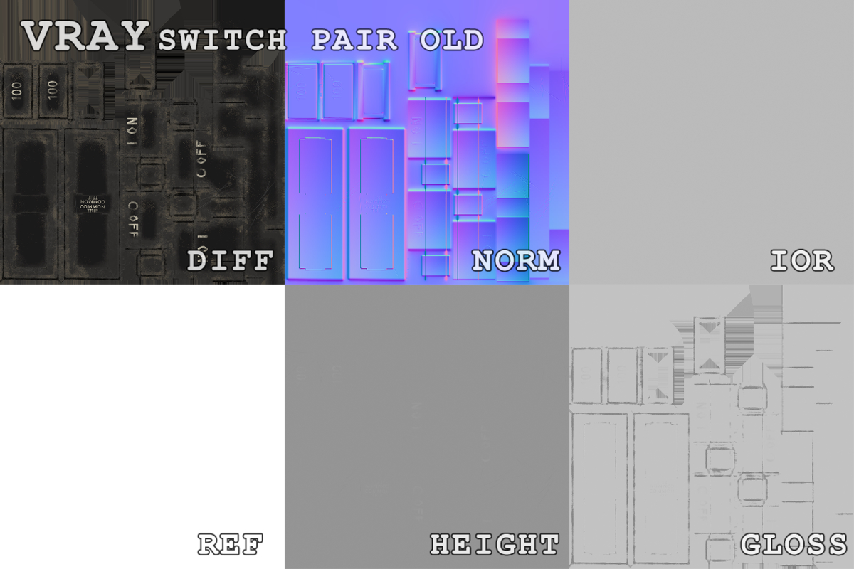 Low-poly fuse box pbr 3D - TurboSquid 1270677