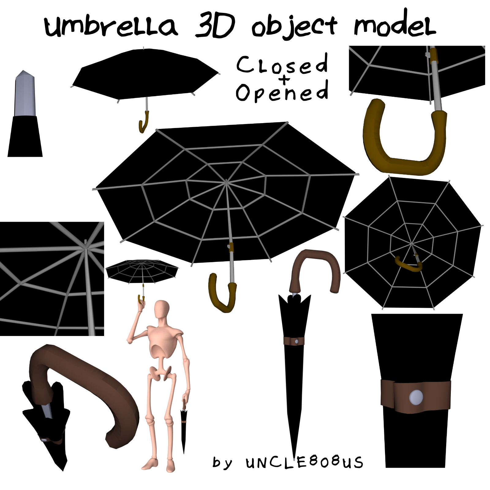 Free 3D umbrella object - TurboSquid 1270697