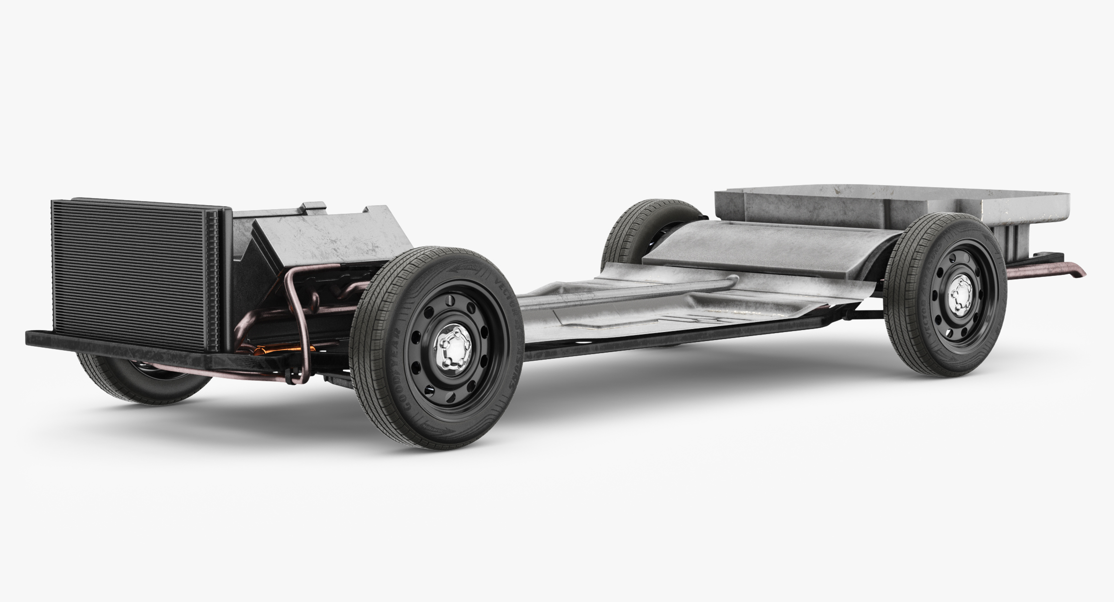 3D model chassis frame - TurboSquid 1270789