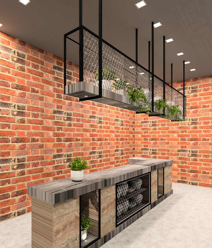 Vintage bar revit model - TurboSquid 1270864