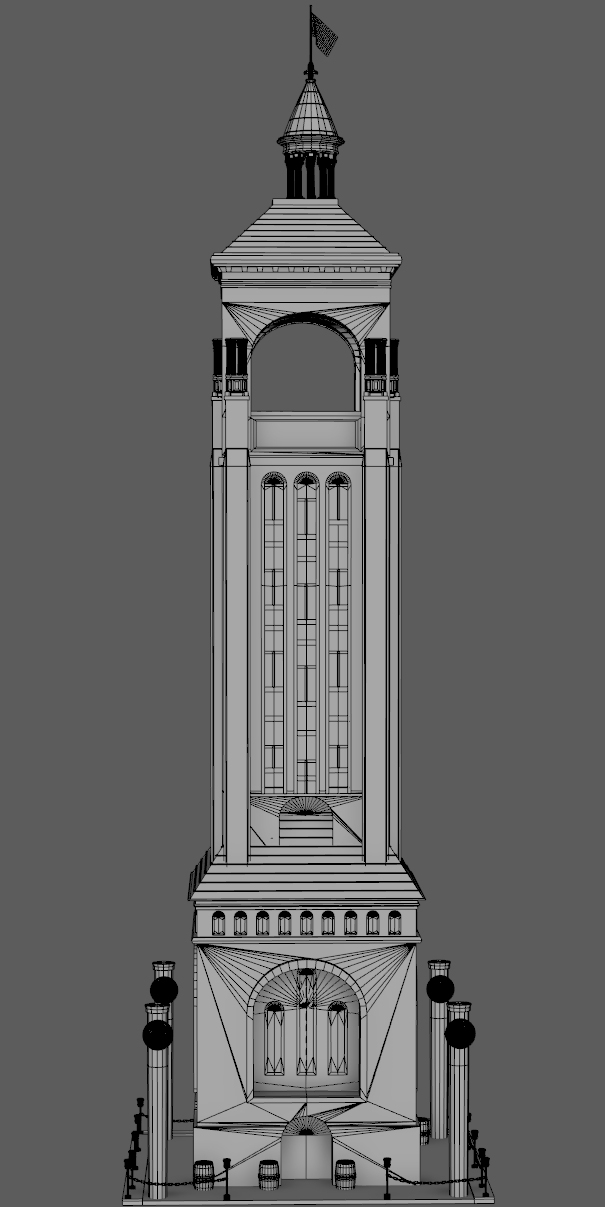Fantasy guard tower model - TurboSquid 1271041