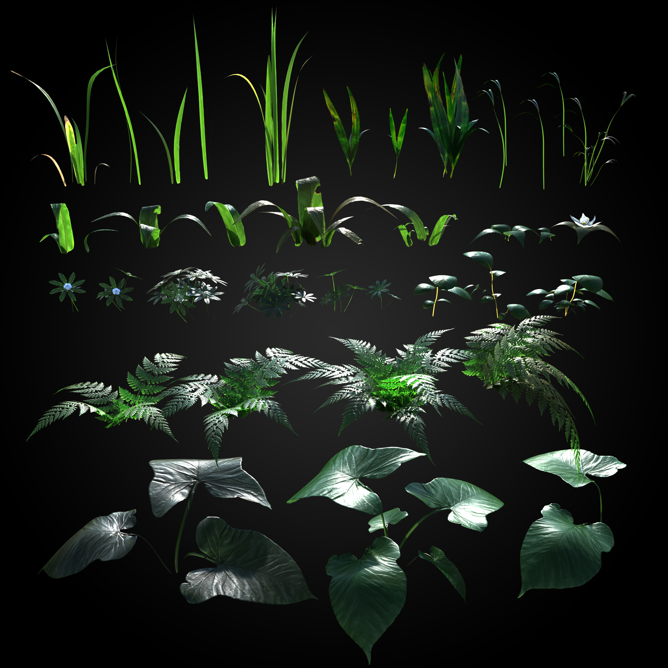 3D small plant model - TurboSquid 1271066