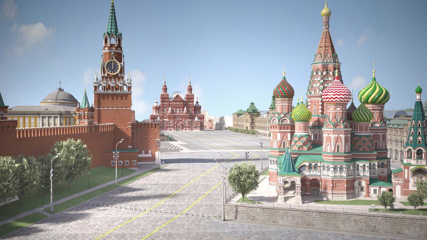 3D model red square russia - TurboSquid 1271146