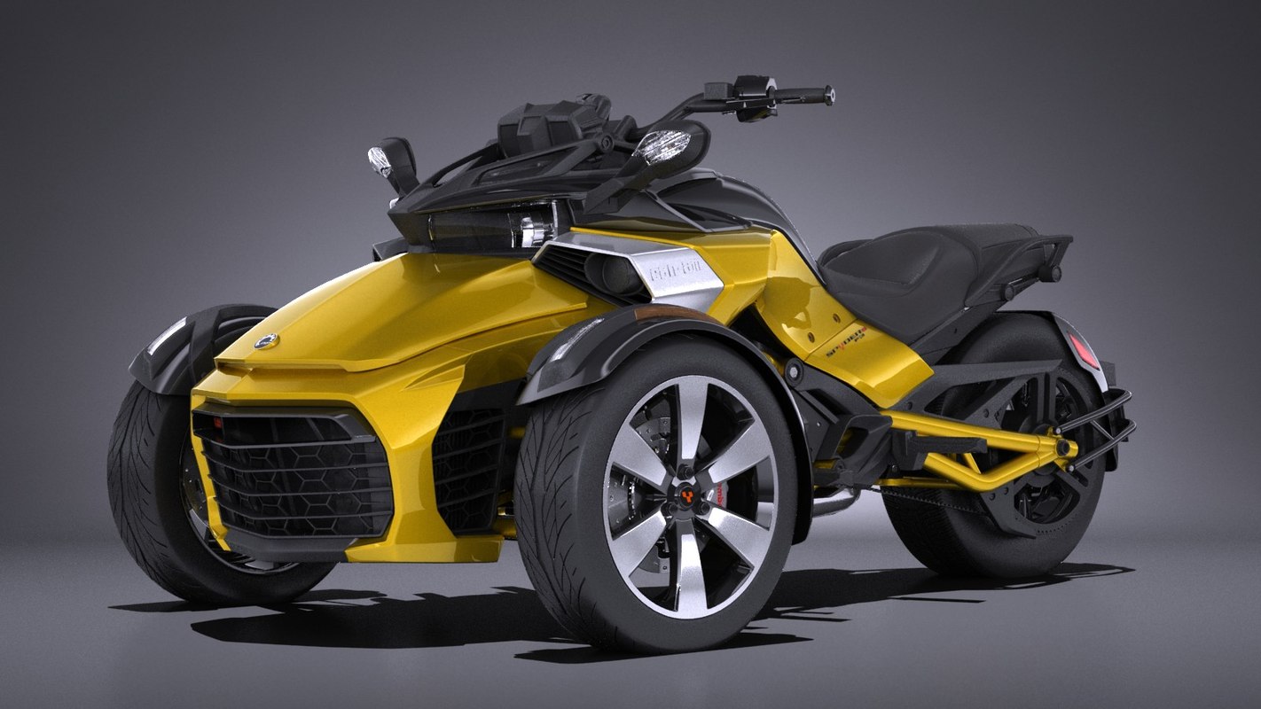 3D spyder 2018 model - TurboSquid 1271275