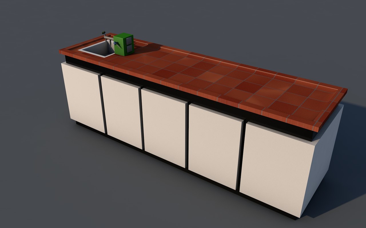 Teachers desk 3D model - TurboSquid 1271434