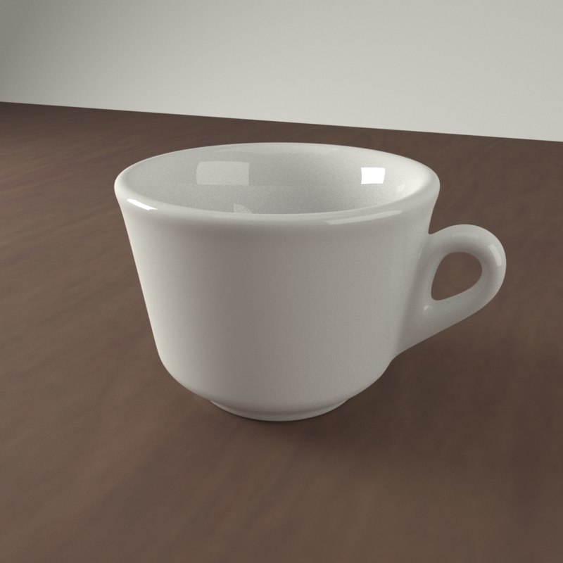 3D realistic ceramic coffee cup - TurboSquid 1271767