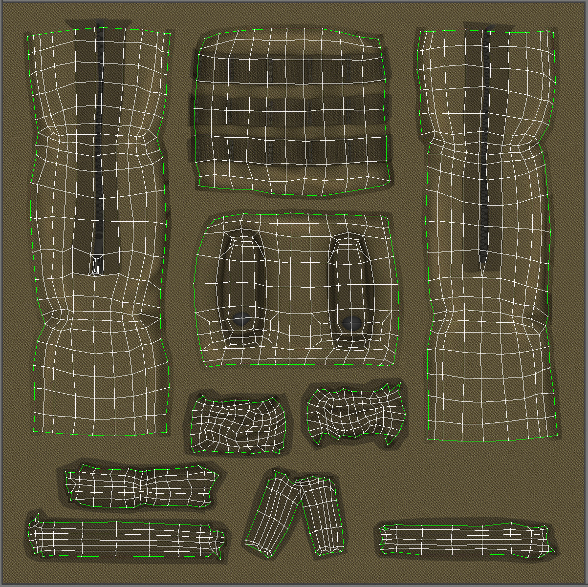 Molle tactical bag small 3D model - TurboSquid 1271817