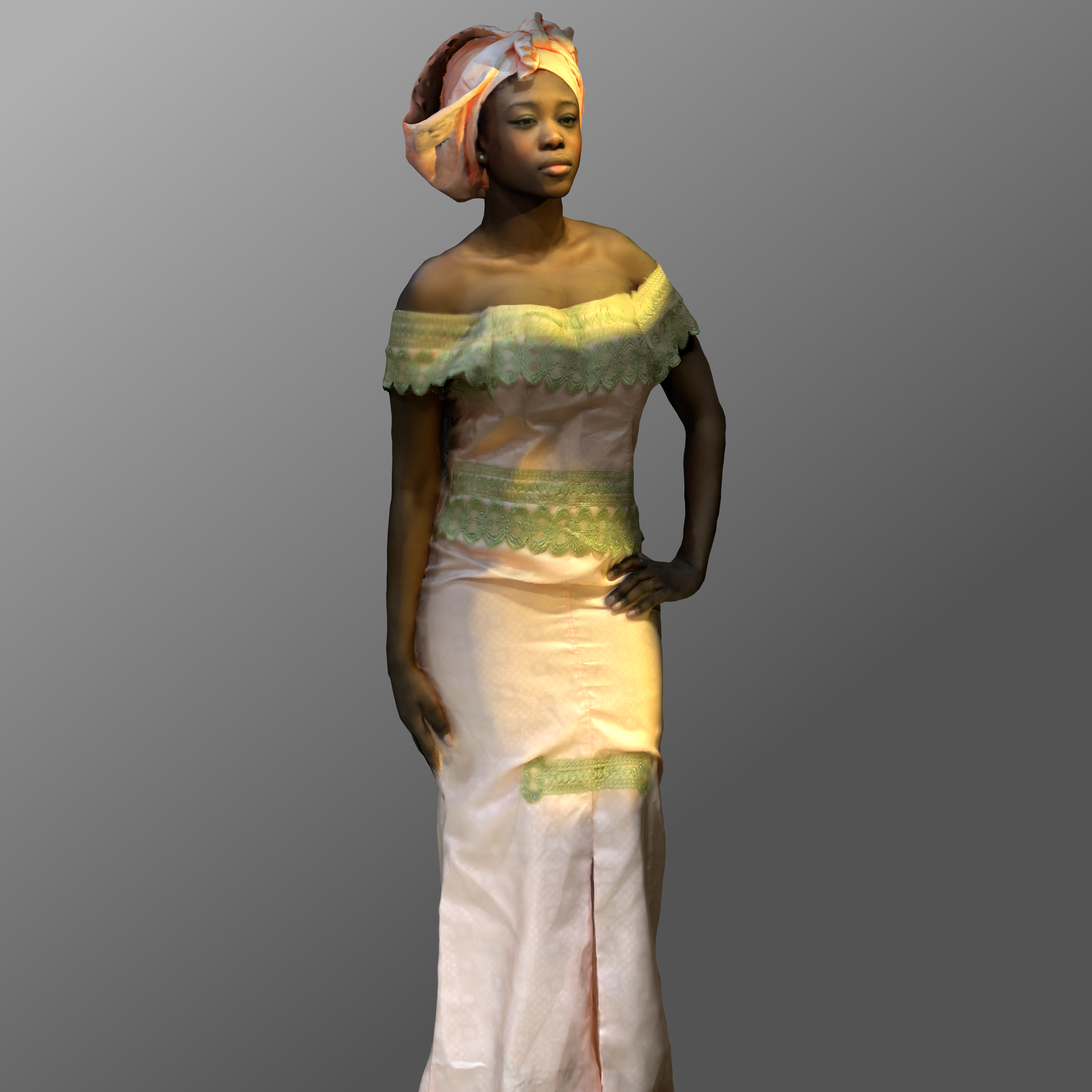 3D model woman african - TurboSquid 1271841