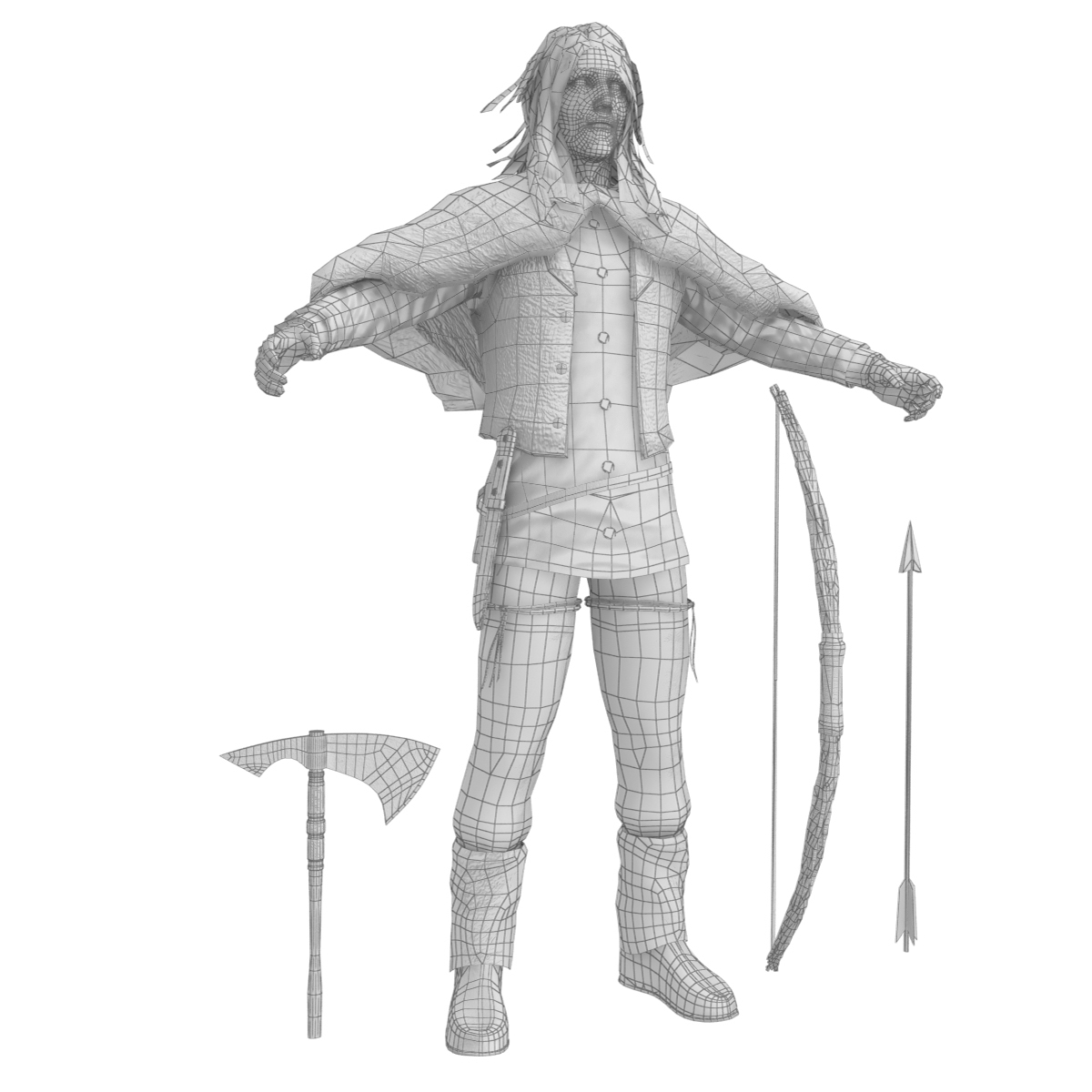 3D native american - TurboSquid 1271843