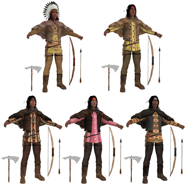 Free 3D Native-American Models | TurboSquid