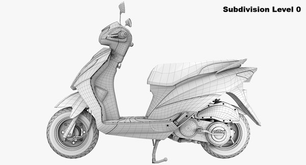 Scooter 05 model - TurboSquid 1272159