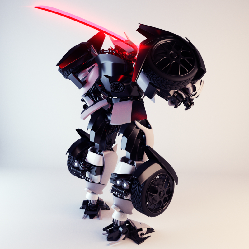 Robot car 3D model - TurboSquid 1272183