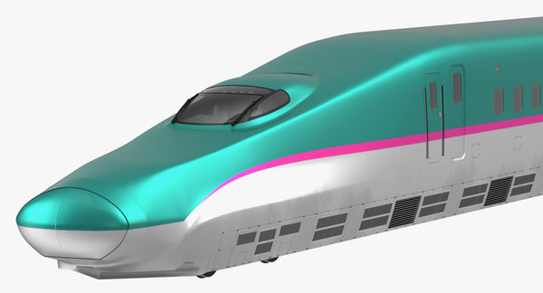 3D speed train shinkansen e5 - TurboSquid 1272205
