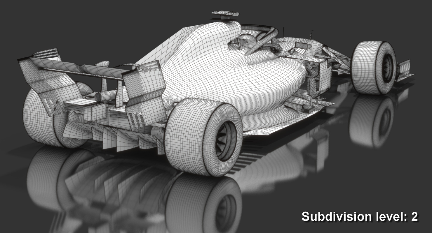Pack formula 1 2018 3D model - TurboSquid 1272544