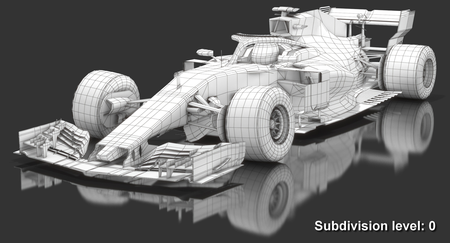 Pack formula 1 2018 3D model - TurboSquid 1272544