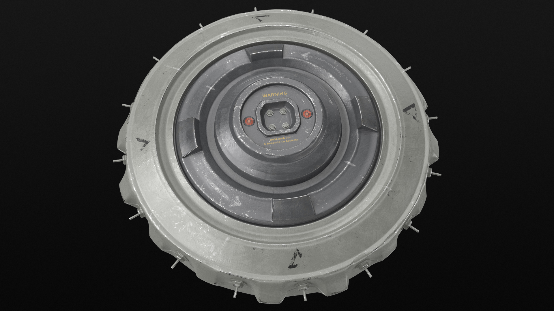 Landmine 3D model - TurboSquid 1272619