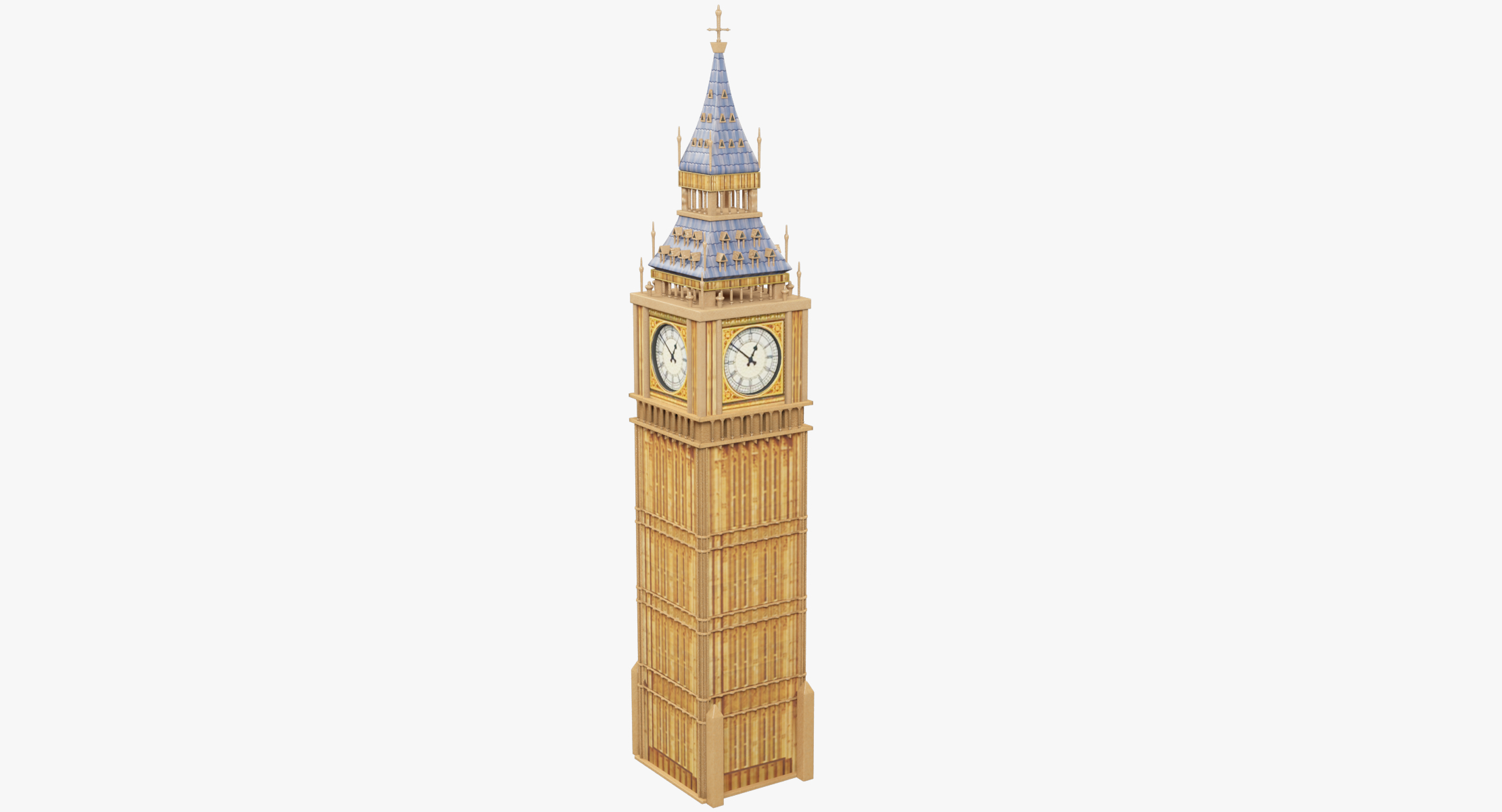 3D big ben model - TurboSquid 1272924