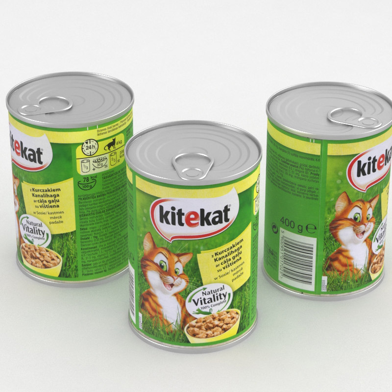 3D model cat food - TurboSquid 1273005