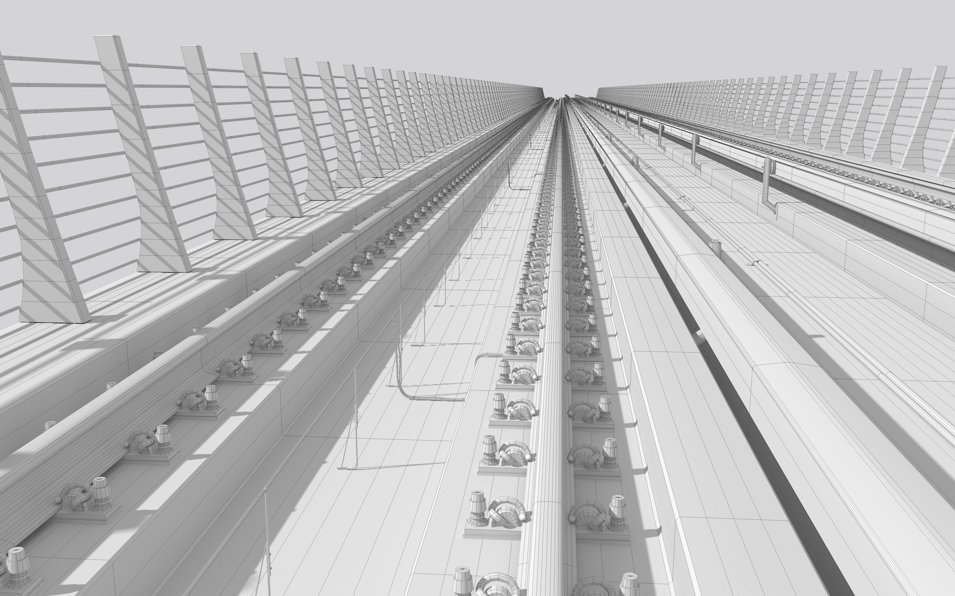 Rigged Rail Railroad Track Model 3D - TurboSquid 1273022