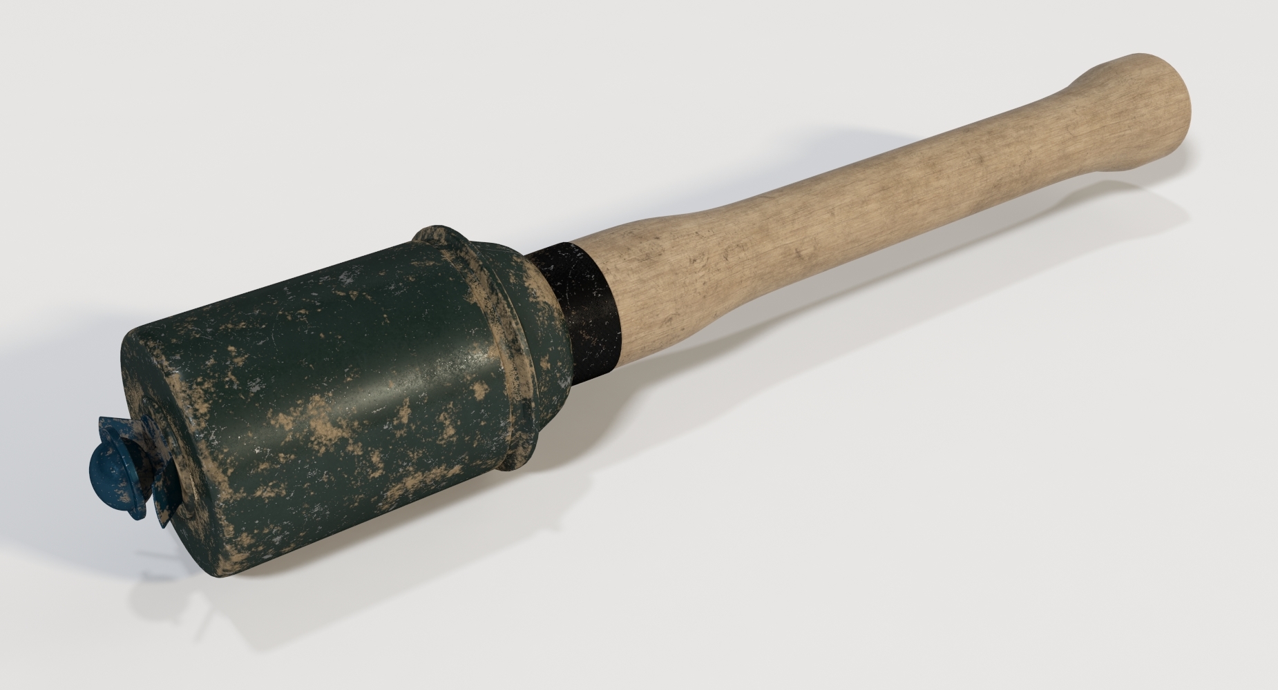 3D world war stielhandgranate - TurboSquid 1273112